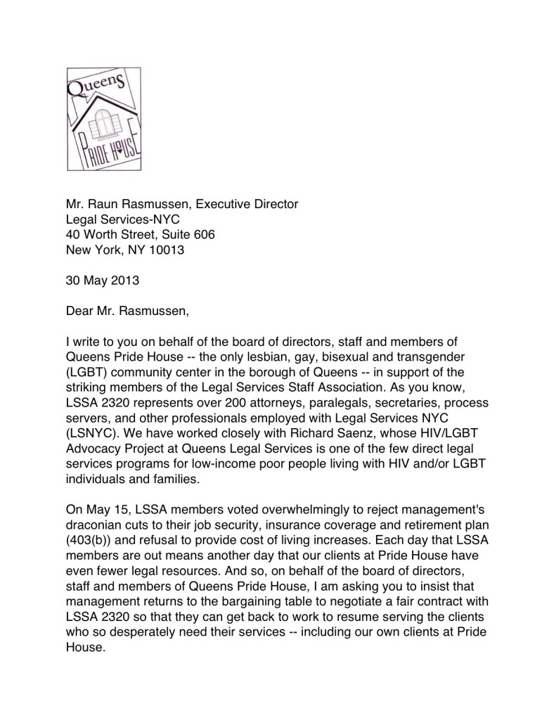QPH letter to raun Rasmussen | Legal Services Staff Association UAW ...